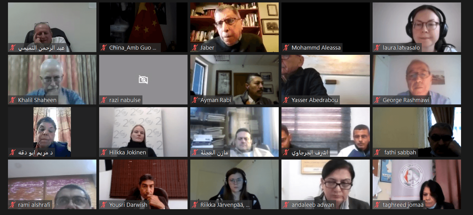 Supporting Palestinian resilience through dialogue – "Unity is the only ...